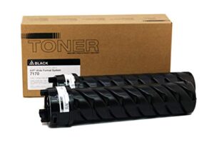 made in usa toner compatible replacement for kip 7170, z340970010 (black, 2 pack)