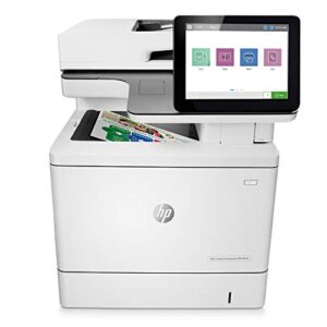 hp color laserjet enterprise multifunction m578f duplex printer with stapler (7zu86a)