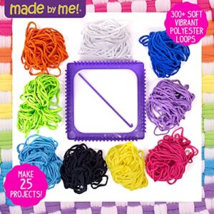 Made By Me Ultimate Weaving Loom by Horizon Group Usa, Includes Over 380 Craft Loops & 1 Weaving Loom (Amazon Exclusive), Multicolor