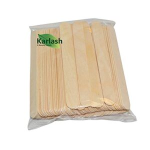 Karlash Jumbo Craft Sticks 6" Length (Pack of 100)