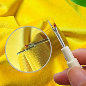 2PCS Seam Rippers, Sharp Sewing Seam Thread Remover Stitch Unpicker with Ergonomic Handles for Needle Work Patterns and Sewing Clothes