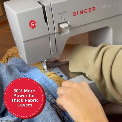 SINGER | Heavy Duty 4452 Sewing Machine , Gray