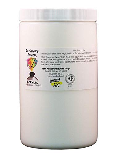 Handy Art Designer's Palette Artist Acrylic 32 ounce, Modeling Paste Medium