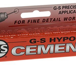 GS Supplies G-S Hypo Cement, Transparent