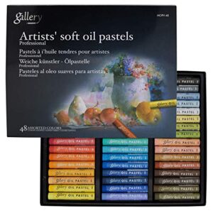 mungyo gallery soft oil pastels set of 48 – assorted colors