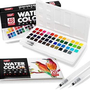 Watercolor Palettes 48 pack