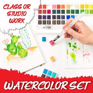 Watercolor Palettes 48 pack