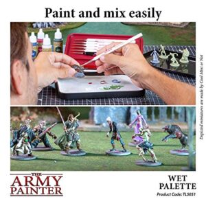 The Army Painter Hydropack Bundle Stay Wet Palette for Acrylic Painting - Acrylic Paint Palette, 50 Pcs Wet Palette Paper, and 2 Wet Pallet Sponges