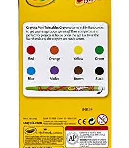 Crayola Twistables Crayons, School Supplies, 8ct