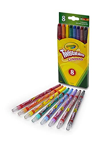 Crayola Twistables Crayons, School Supplies, 8ct