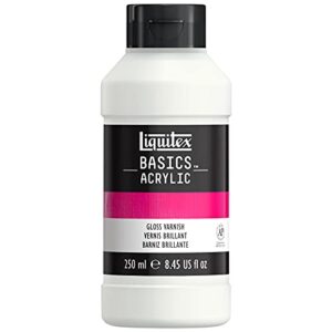 liquitex basics gloss varnish, 250ml (8.4oz) bottle