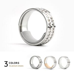 Ring Size Adjuster Loose Rings Invisible Ring Size Reducer Jewelry Guard Sizer Loose Ring Tightener, Fitter,Reducer for Wide Rings,Multiple Ring Resizer & 3 Colors,6 Sheets /234 Pcs