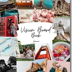 Vision Board Book 2.0 - 800+ New and Improved Vision Board Pictures and Quotes for Vision Board Kit, Visualize, Inspire and Create Life Goals, Magazine for Vision Board Clip Art and Collage Book