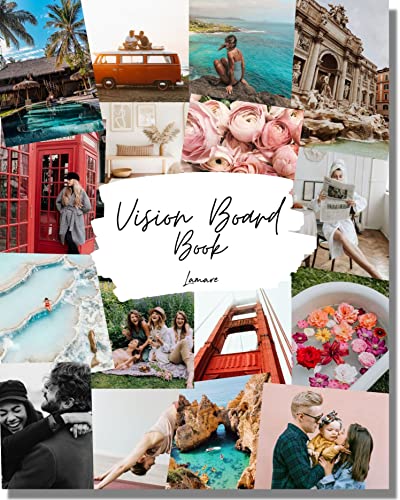 Vision Board Book 2.0 - 800+ New and Improved Vision Board Pictures and Quotes for Vision Board Kit, Visualize, Inspire and Create Life Goals, Magazine for Vision Board Clip Art and Collage Book