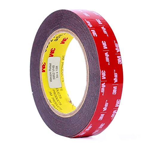 3M Scotch 5952 VHB Tape: 1 in. x 15 ft. (Black)