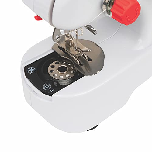 SINGER Stitch Quick + (Two Thread) Hand Held Mending Machine, White