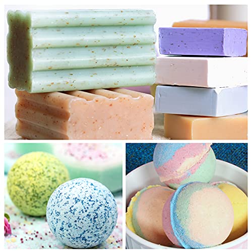 Mica Powder - 30 Pearlescent Epoxy Resin Color Pigments Set- Natural Cosmetic Grade Pigment for Soap Dye, Lip Gloss, Nail Polish, Makeup, Epoxy Resin, Candle Making, Bath Bombs, Slime, 5g/0.18oz