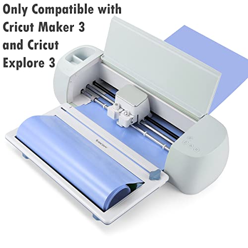 Rancovy Vinyl Roll Holder with Built in Trimmer for Cricut Maker 3 and Cricut Explore 3