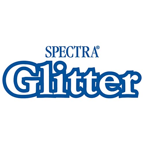 Spectra Arts & Crafts Glitter, Clear, 4 oz., 1 Jar