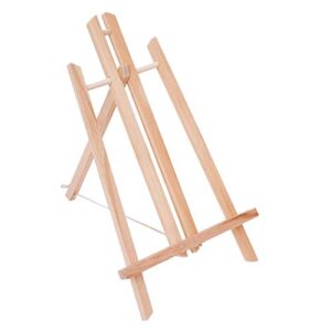 16 inch tabletop display artist easel stand, art craft painting easel, wooden easel apply to kids artist adults students classroom etc.