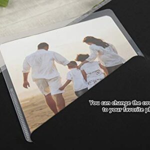 potricher Linen Hardcover Photo Album 4x6 600 Photos Large Capacity for Family Wedding Anniversary Baby Vacation (Gray, 600 Pockets)