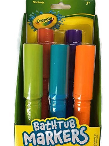 Crayola Bathtub Markers with 1 Bonus Extra Markers AND Crayola Bathtub Crayons with 1 Bonus Extra Crayons