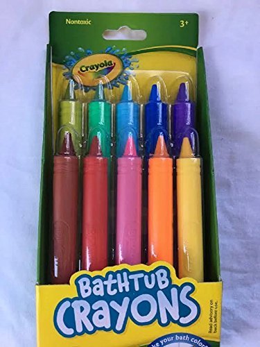 Crayola Bathtub Markers with 1 Bonus Extra Markers AND Crayola Bathtub Crayons with 1 Bonus Extra Crayons