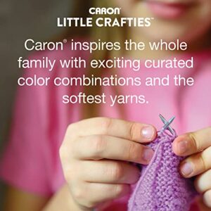 Caron® Little Crafties™ 20 Assorted Acrylic Yarn Skeins 63yd Each for Knitting and Crochet Projects, Multipack Starter Kit