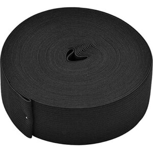 eboot elastic spool (1.5 inch x 11 yard, black)