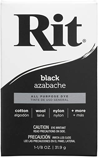 Rit, Black Purpose Powder Dye, 1-1/8 oz