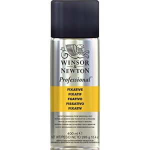 winsor & newton artists’ aerosols workable fixative, transparent – 400ml