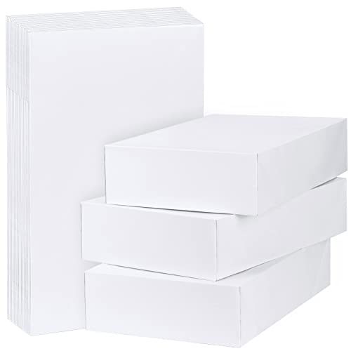 Moretoes 20 Pack Large Gift Boxes with Lids and Extra Depth (X-Large Shirt Robe Boxes Bulk for Wrapping Gifts) for Christmas Presents, Holidays, Birthdays