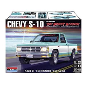 Revell 85-4503 Chevy S-10 Custom Pickup Model Car Kit 1:25 Scale 120-Piece Skill Level 4 Plastic Model Building Kit , Blue