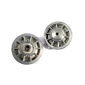 Mato Metal Tracks Sprockets Idler Wheels Set, with Metal Caps Bearings for Heng Long 3818 1/16 RC Tiger 1 Tank