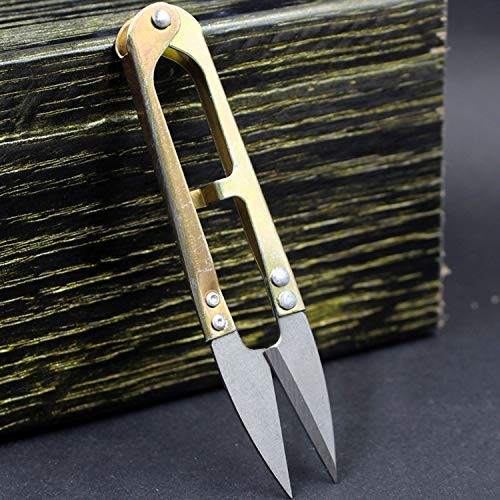 Cotchear Thread Scissors, 4.1 inch High-Carbon Steel Blades for Snip Thread, Yarn, Embroidery Handheld Snippers