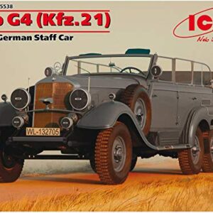 ICM Models Type G4 (Kfz.21) WWII German Staff Car