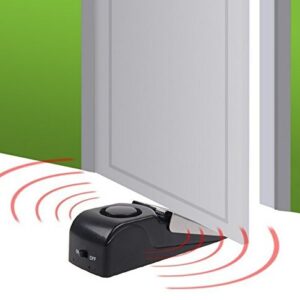 Upgraded Door Stop Alarm -Great for Traveling Security Door Stopper Doorstop Safety Tools for Home