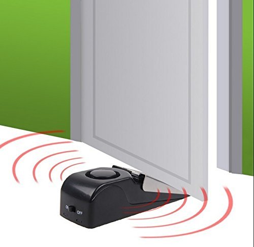 Upgraded Door Stop Alarm -Great for Traveling Security Door Stopper Doorstop Safety Tools for Home