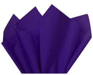 flexicore packaging | purple gift wrap tissue paper | size: 15 inch x 20 inch | count: 10 sheets | color: purple | diy craft, art, wrapping