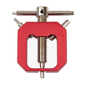 sharegoo rc motor gear puller remover universal pinion gear tooth extractor tool compatible with hsp hpi traxxas rc4wd axial redcat 1/8 1/10 rc car truck (red)