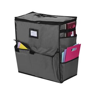 ProPik Unique Holiday Storage Organizer Gift Bag and Wrapping Accessories (Gray)