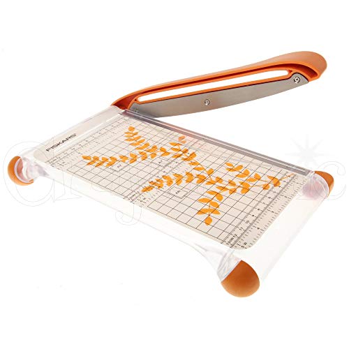 Fiskars 1003922 Guillotina Bypass 22 cm, A5, Standard