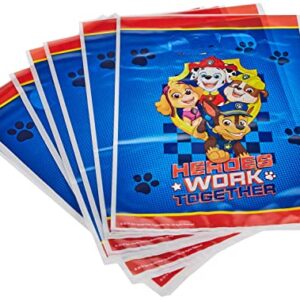 amscan 9903822 Plastic Loot Bags Theme-8 Pcs, Lootbags Paw Patrol 2018