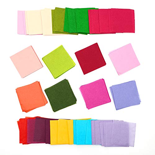 Jyongmer 6000Pcs Multicolor Tissue Paper Squares, Art Rainbow Tissue Paper for Arts Craft DIY Scrapbooking，Birthday Party Festival Tissue, Scrunch Art Project(2inch)