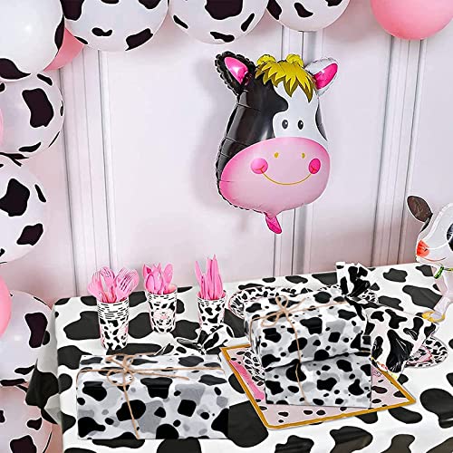 60 Sheets 20 x 20 Inch Cow Print Tissue Paper Black and White Spots Cow Paws Wrapping Paper Gift Wrap Art Tissue for Gift Bags Wrapping