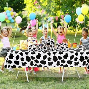 60 Sheets 20 x 20 Inch Cow Print Tissue Paper Black and White Spots Cow Paws Wrapping Paper Gift Wrap Art Tissue for Gift Bags Wrapping