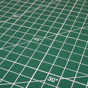 450mm x 300mm x 3mm Self-Healing Cutting Mat 5 Layers (Metric and Standard Measuring) by EX ELECTRONIX EXPRESS (1 Pack)