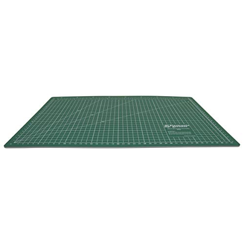 450mm x 300mm x 3mm Self-Healing Cutting Mat 5 Layers (Metric and Standard Measuring) by EX ELECTRONIX EXPRESS (1 Pack)