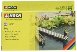 noch 14223 small fishing pier h0 scale model kit