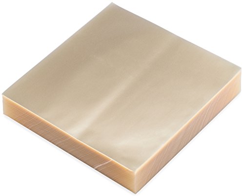 Crinklee Clear Caramel, Candy and Chocolate Wrappers, Natural Cellophane, 1000 Square Sheets, 5x5 Inches